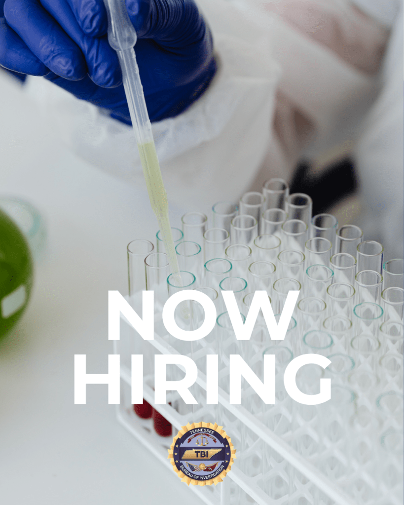Now Hiring! TBI Announces Job Opening for Interim TBI Forensic ...